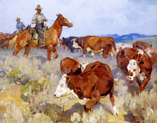 Art Prints of In the Sagebrush by Carl Rungius