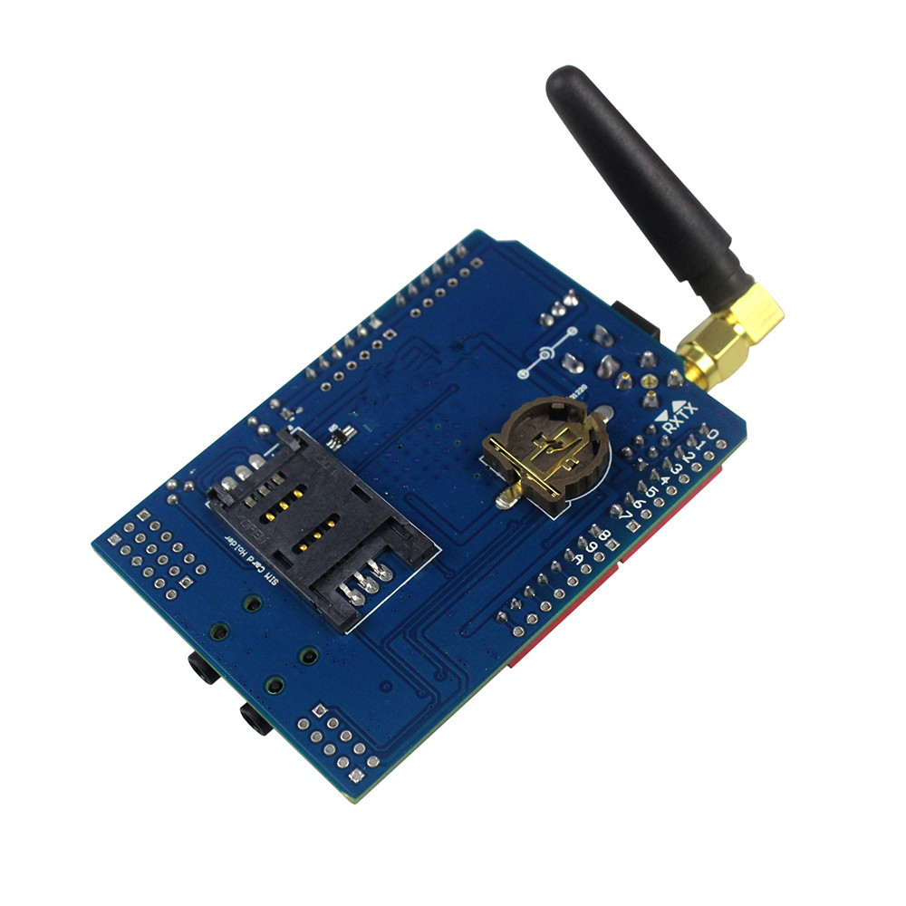 SIM900 GPRS/GSM Shield - GSM, SMS, GPRS, GPIOs comm.